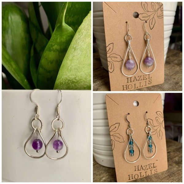 Teardrop Earrings - Northfield Farmers Market