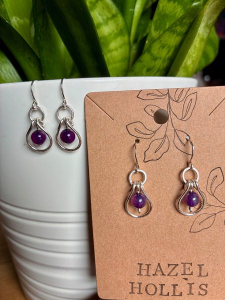 Teardrop Earrings - Northfield Farmers Market